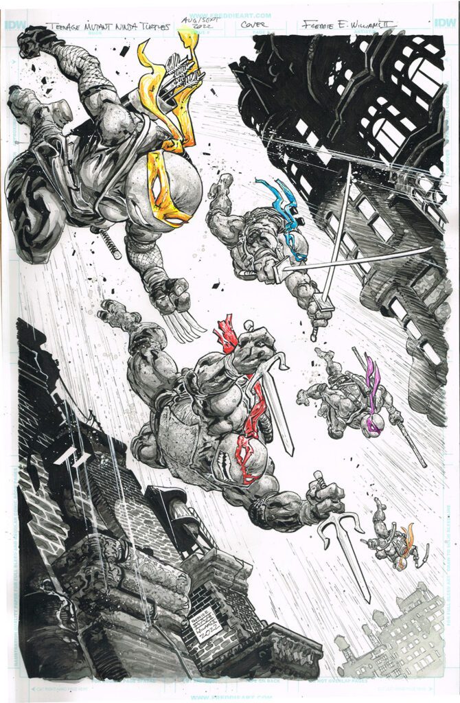 Teenage Mutant Ninja Turtles Archives - Freddie E. Williams II